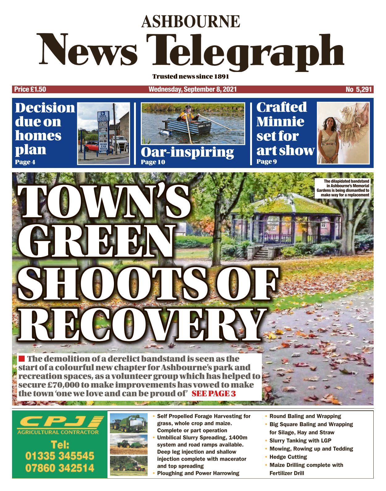 Ashbourne News Telegraph - 2021-09-08