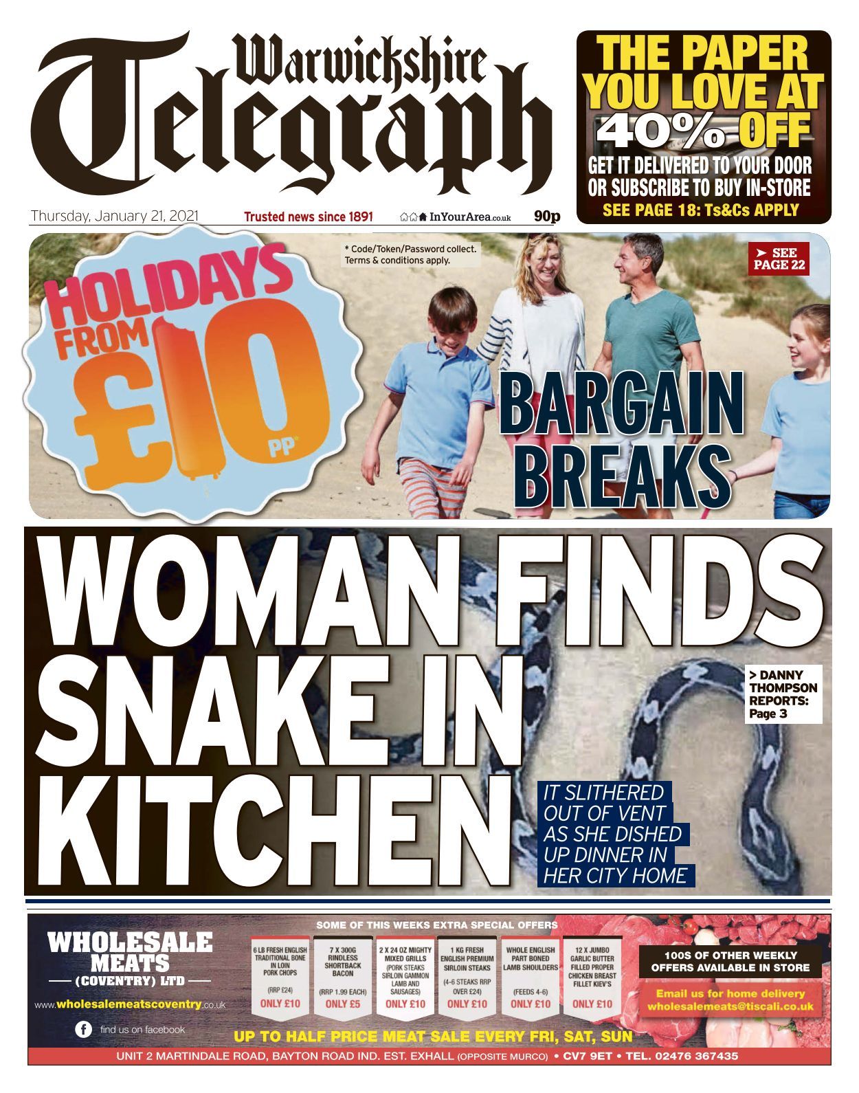 Warwickshire Telegraph 2021 01 21 Warwickshire Telegraph 2021 01 21