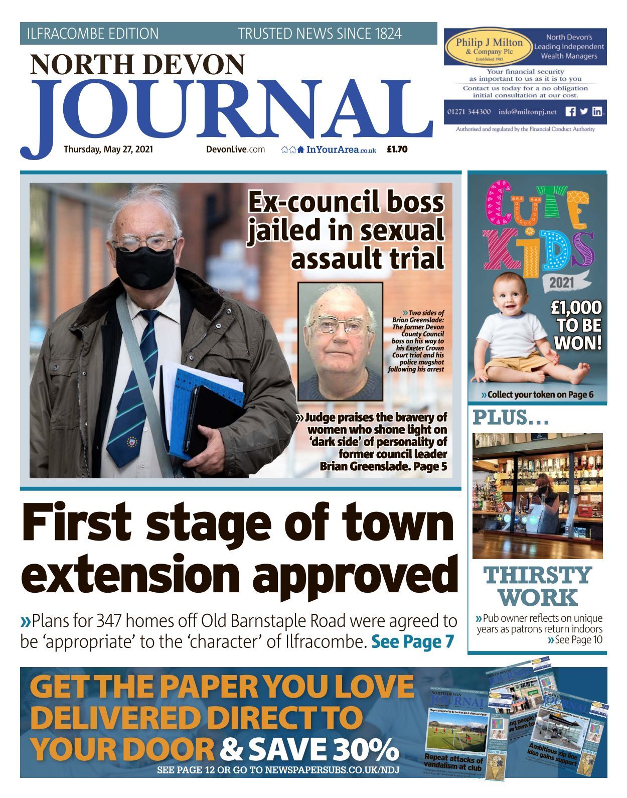 North Devon Journal Ilfracombe - 2021-05-27