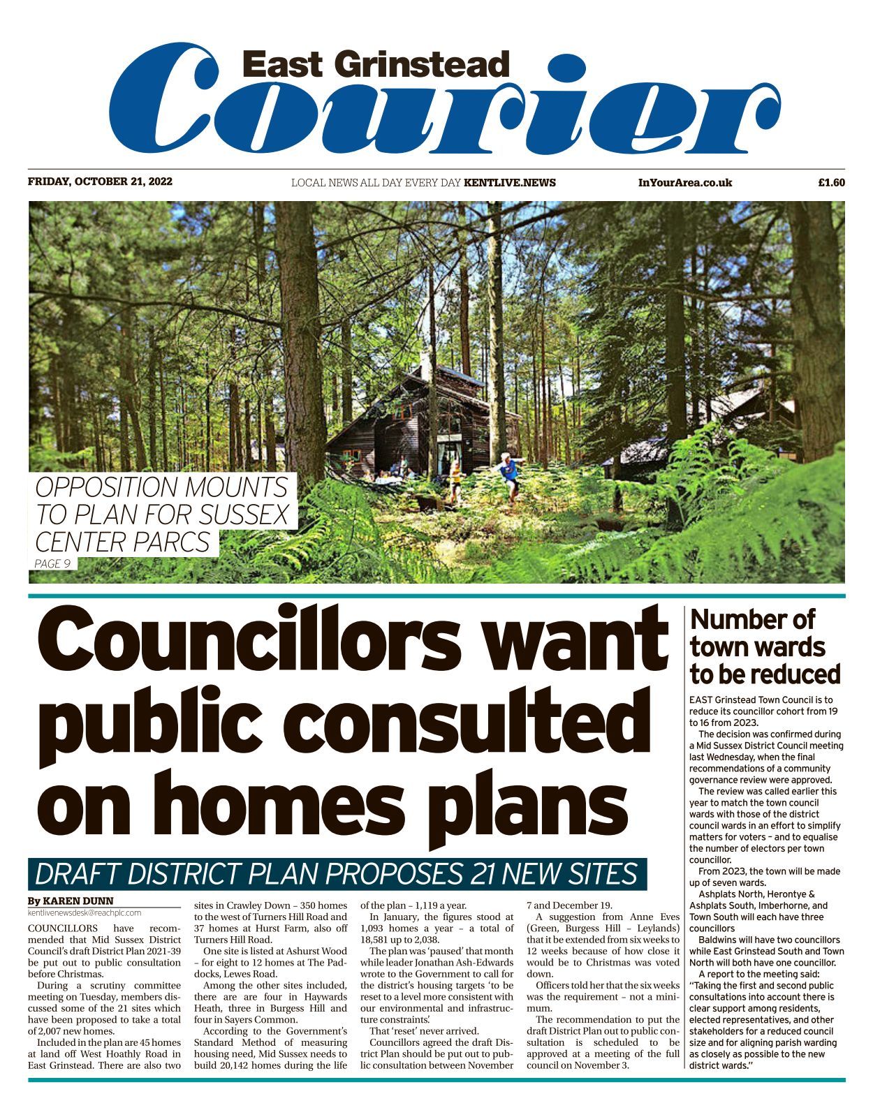 East Grinstead Courier - 2022-10-21