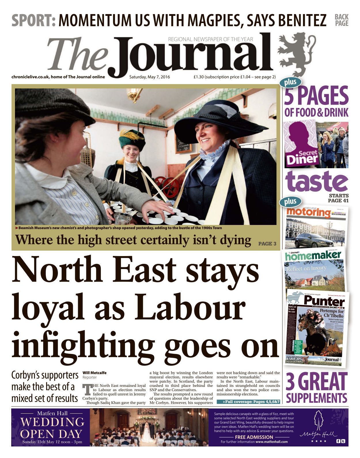 Newcastle Journal - 2016-05-07