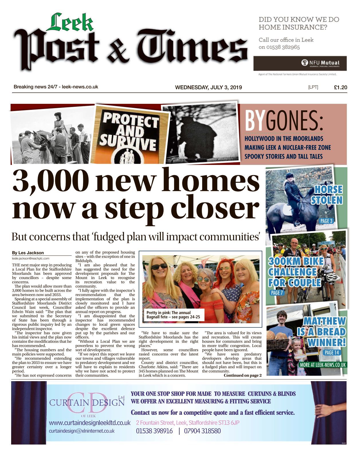 Leek Post And Times - 2019-07-03