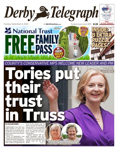 Derby Telegraph - 2022-09-06