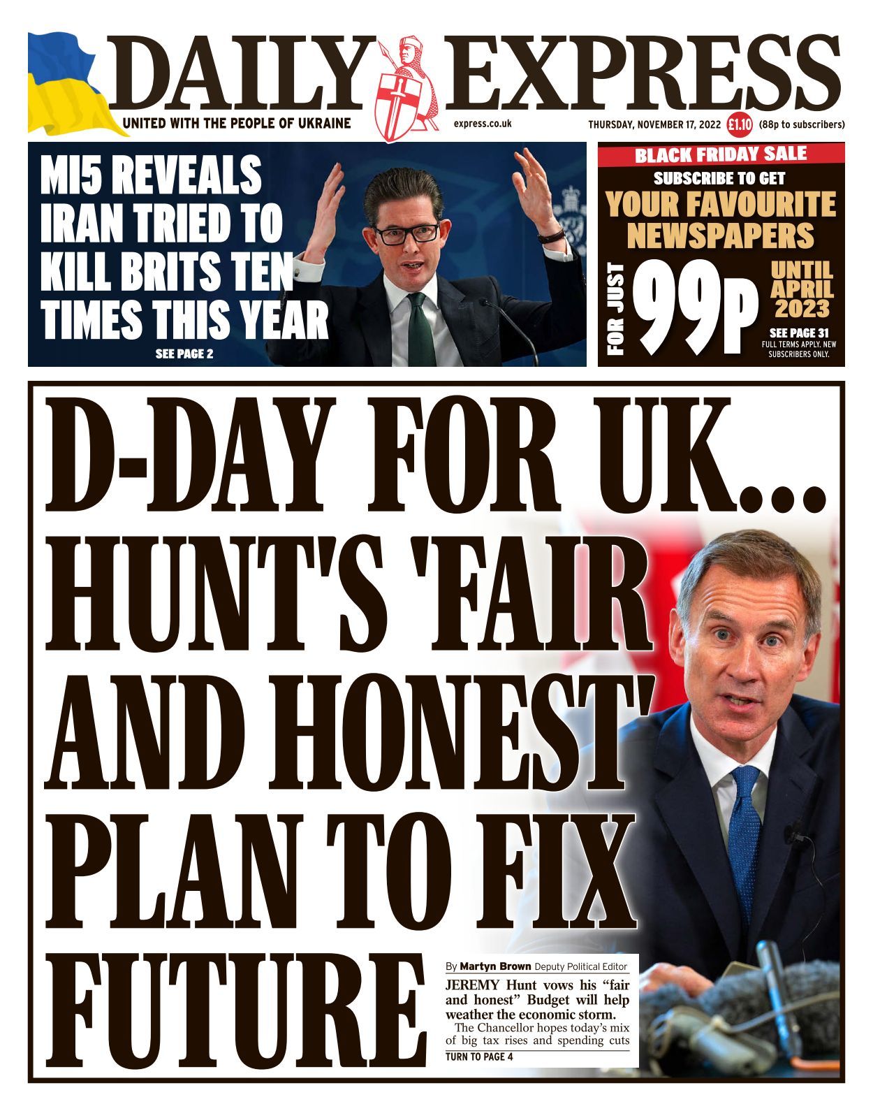 Daily Express - 2022-11-17