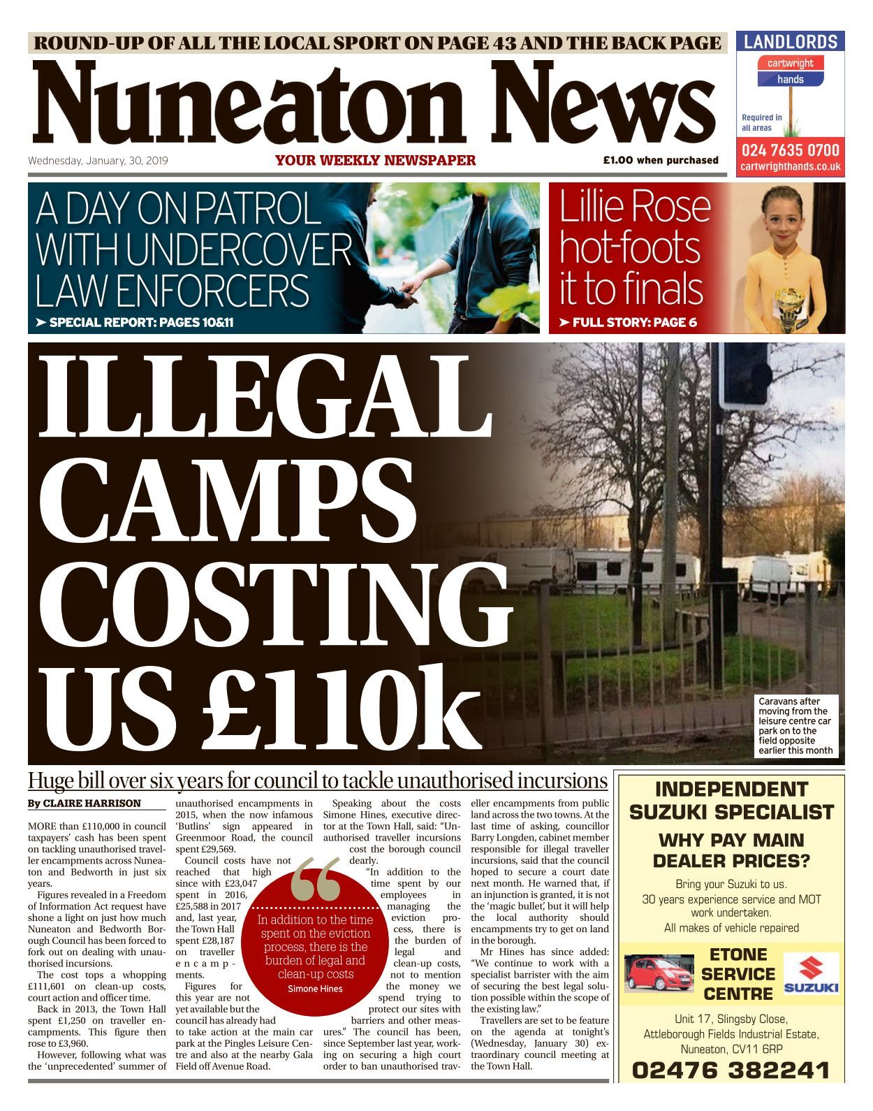 Nuneaton News - 2019-01-30