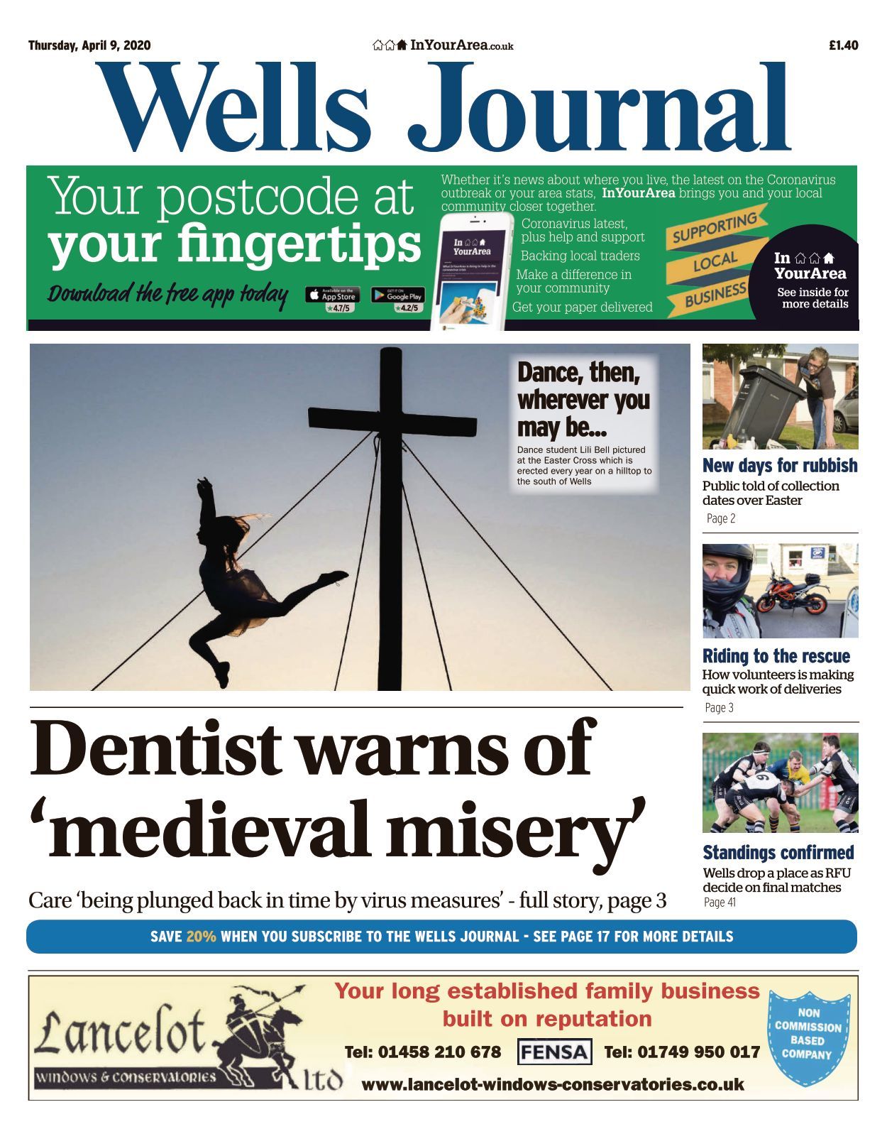 Wells Journal - 2020-04-09