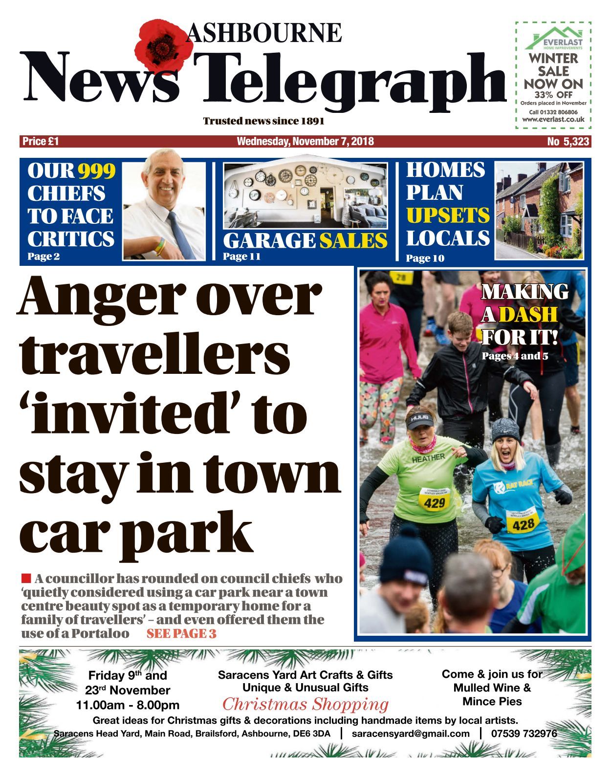 Ashbourne News Telegraph - 2018-11-07