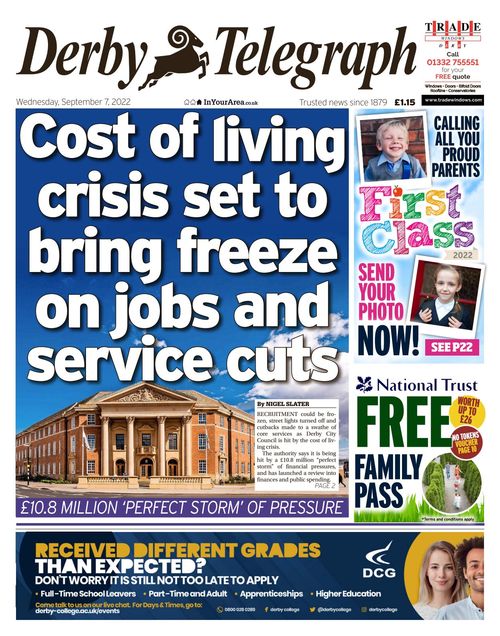 Derby Telegraph - 2022-09-07