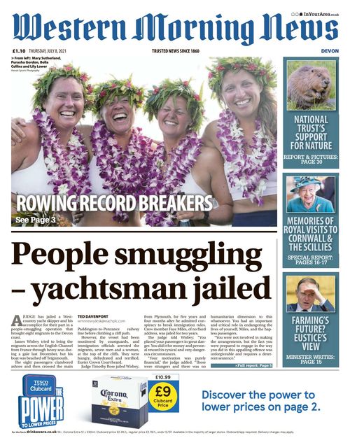 Western Morning News Devon - 2021-07-08
