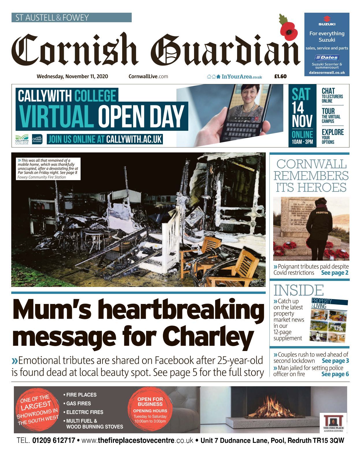 Cornish Guardian St Austell - 2020-11-11