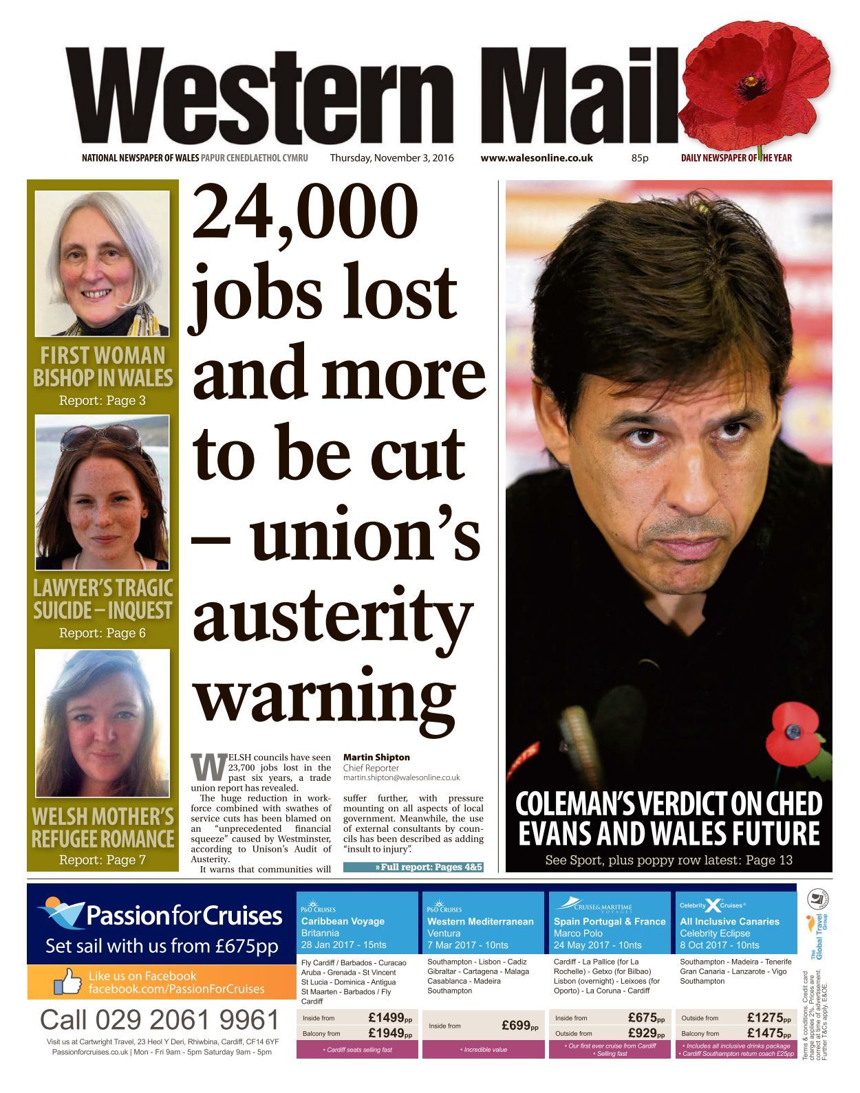 Western Mail - 2016-11-03