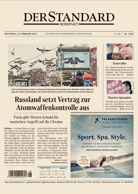 DER STANDARD Kompakt - 2023-02-22