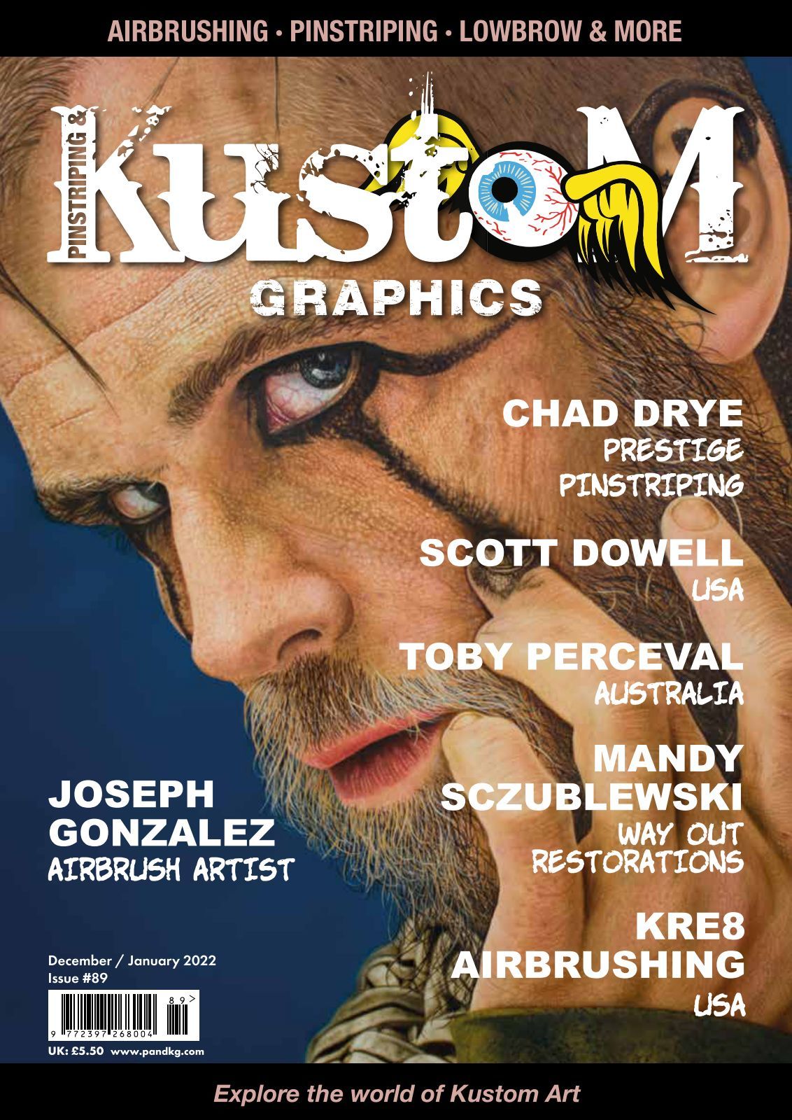Pinstriping & Kustom Graphics Magazine - issue 89