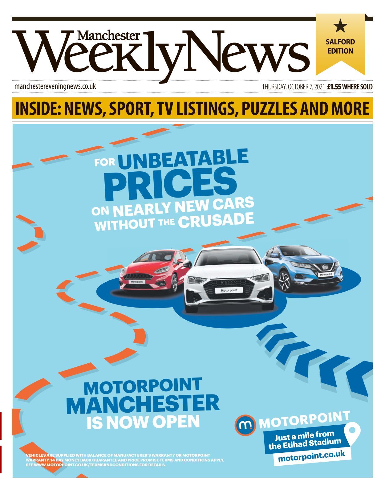 Manchester Weekly News Salford - 2021-10-07