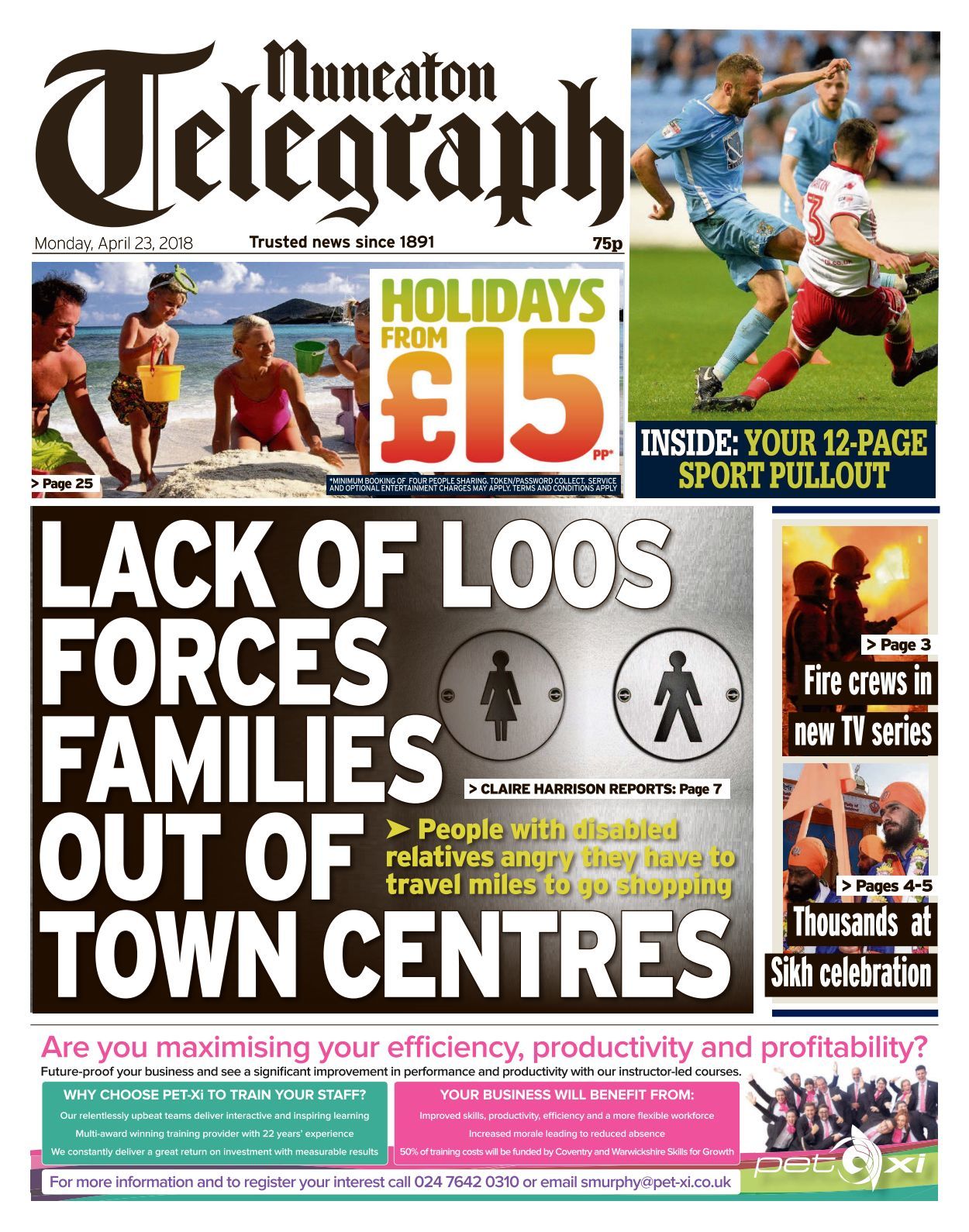 Nuneaton Telegraph - 2018-04-23