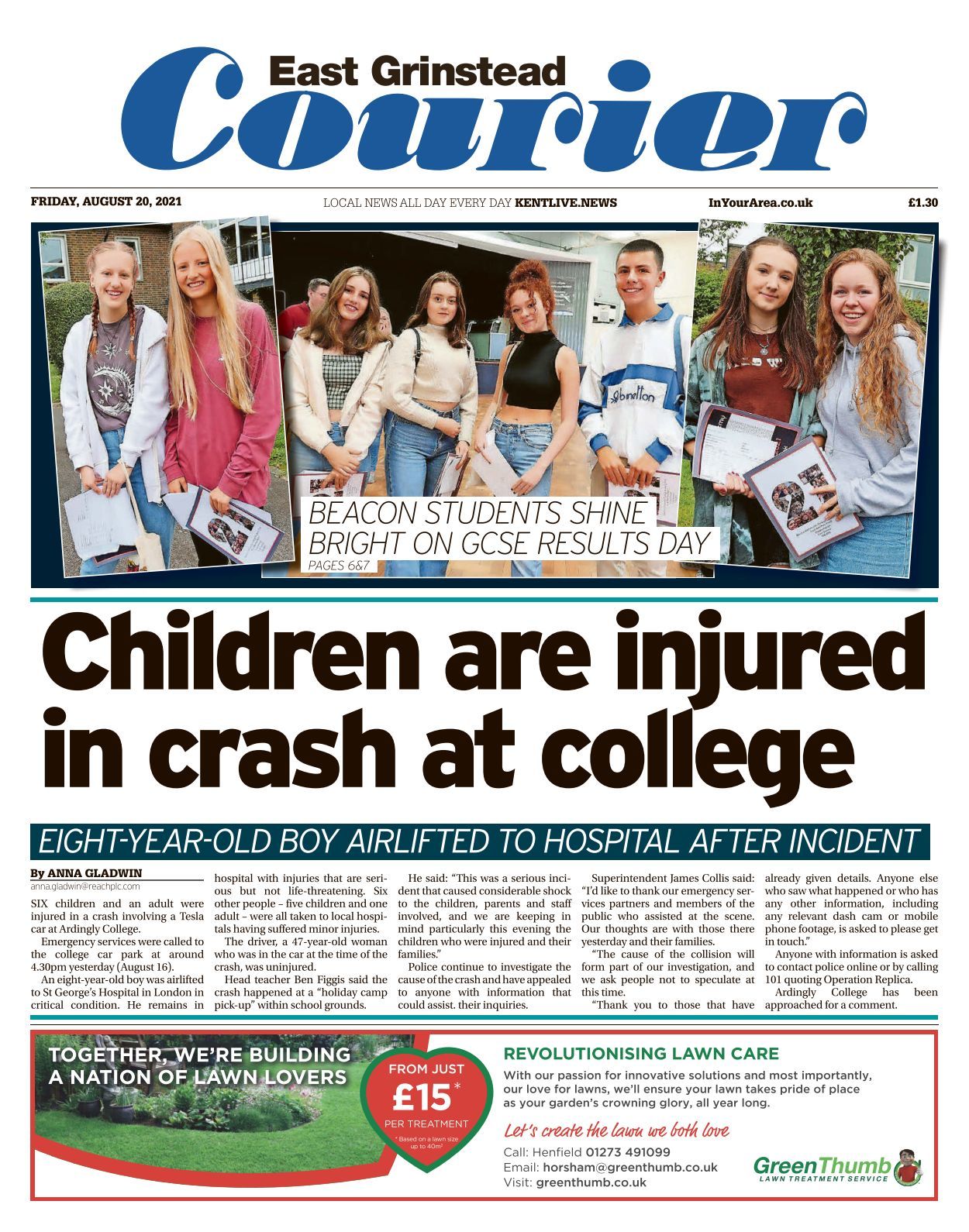 East Grinstead Courier - 2021-08-20