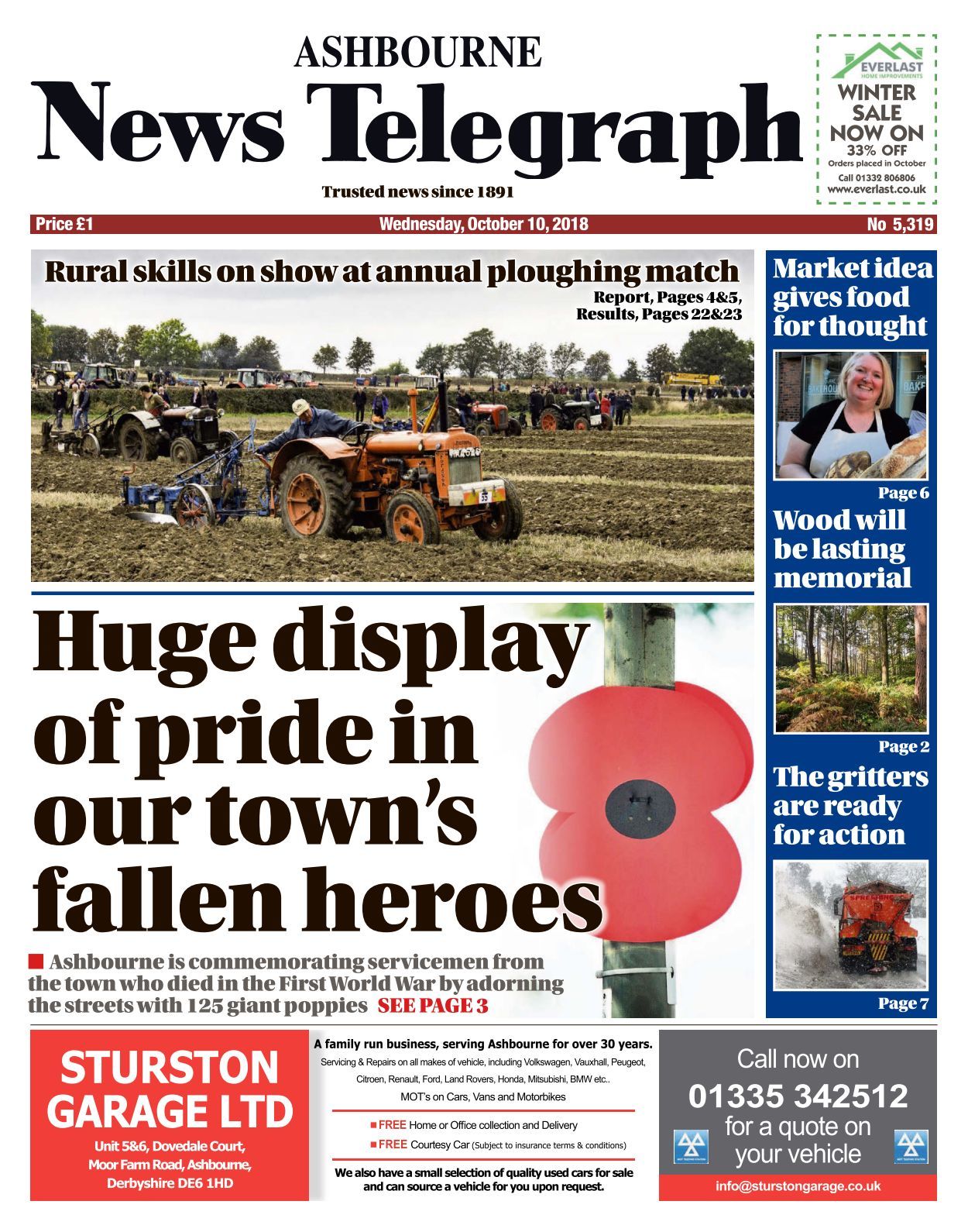 Ashbourne News Telegraph - 2018-10-10