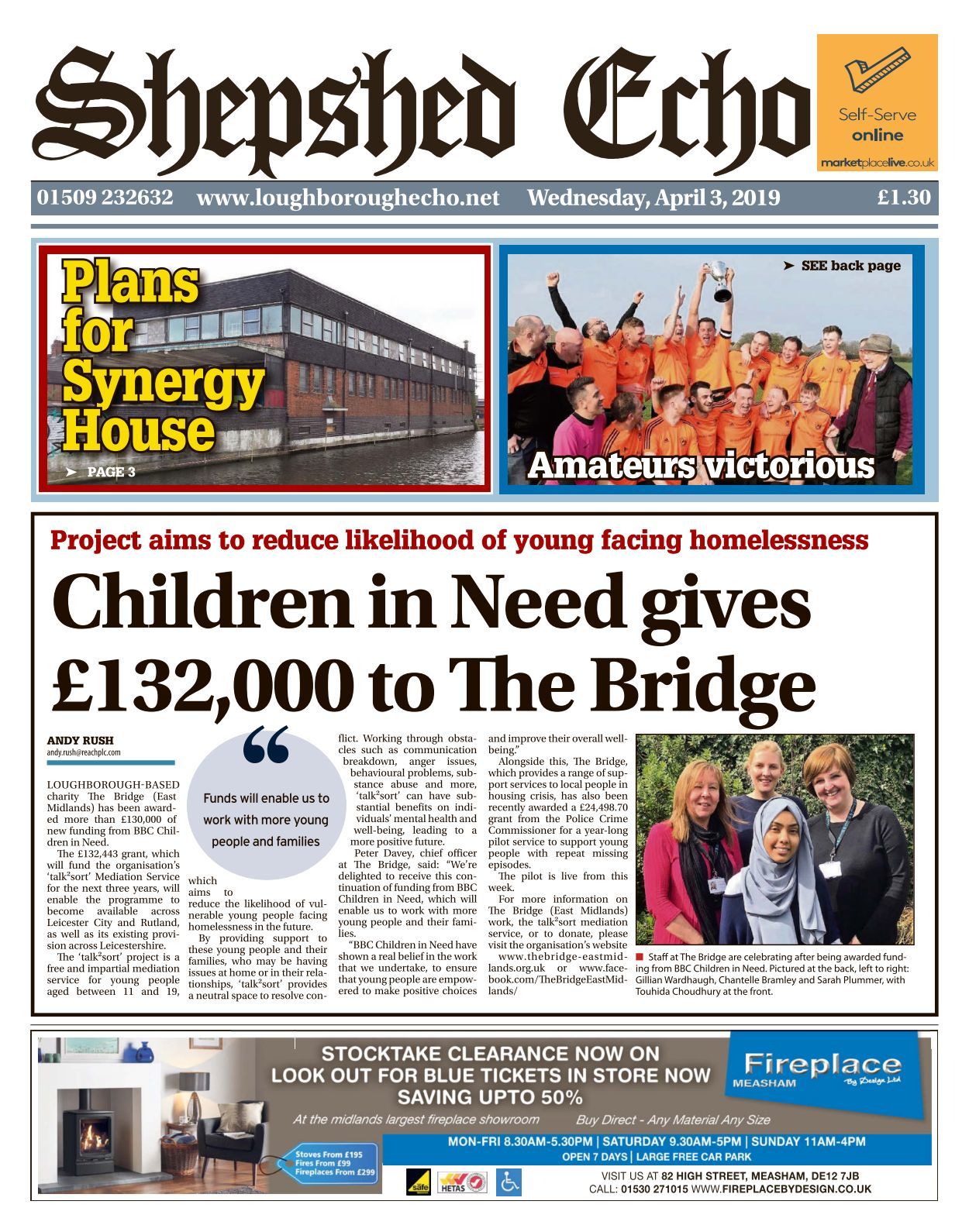 Shepshed Echo - 2019-04-03