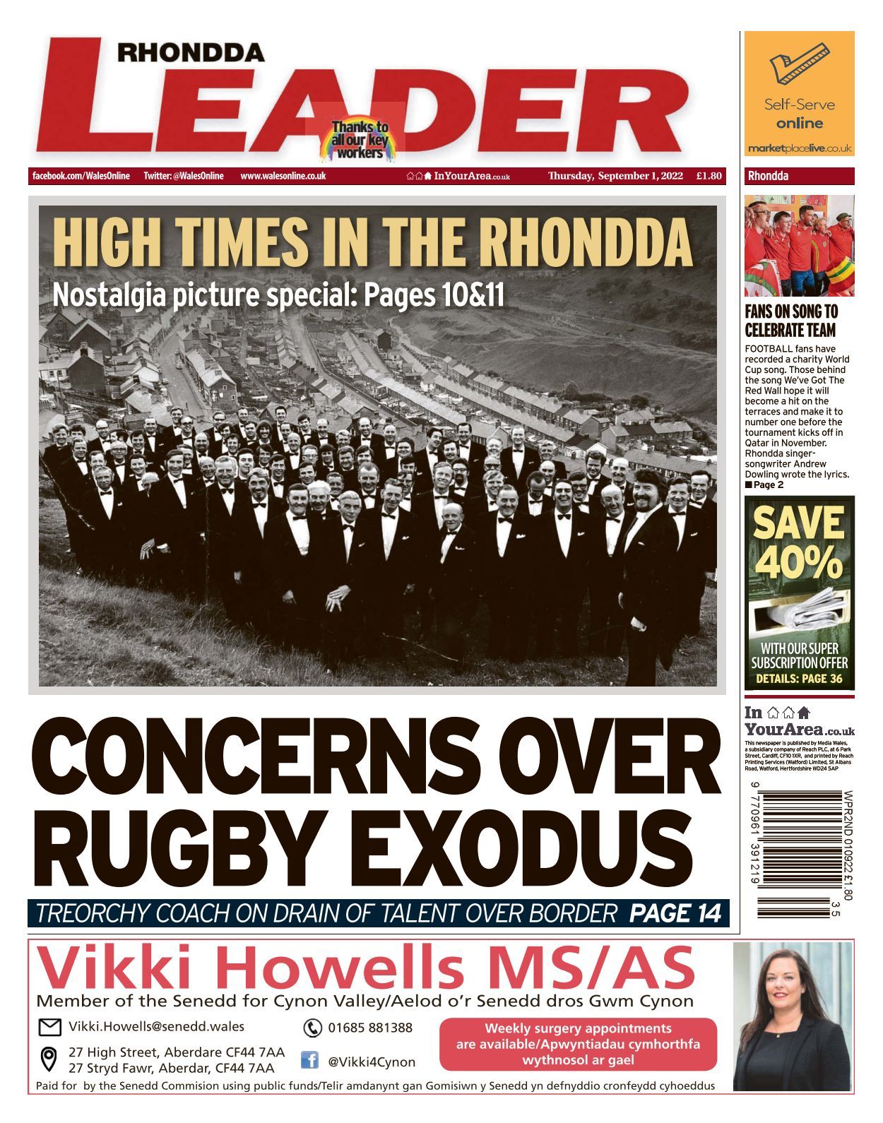 Rhondda Leader - 2022-09-01