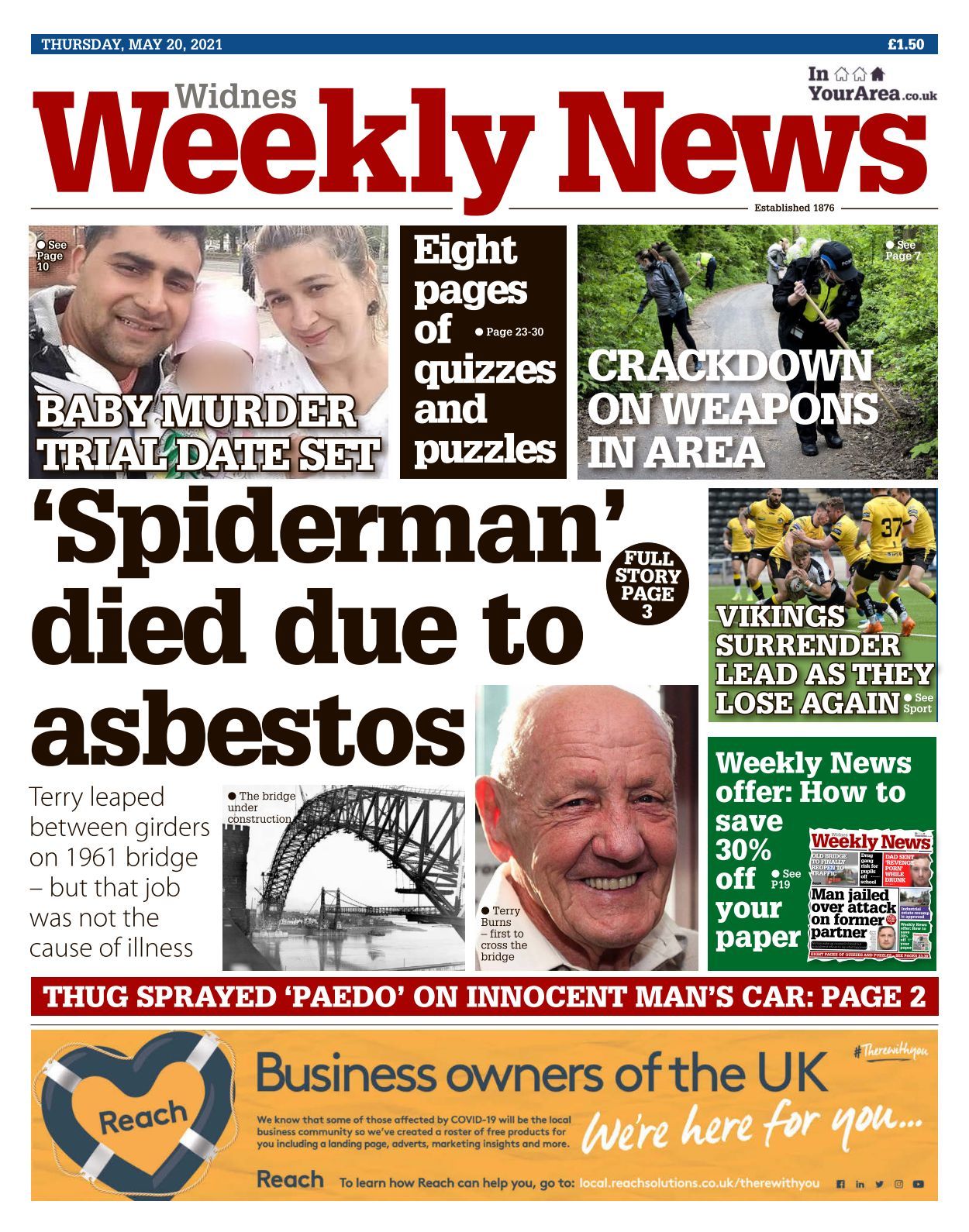 Widnes Weekly News - 2021-05-20