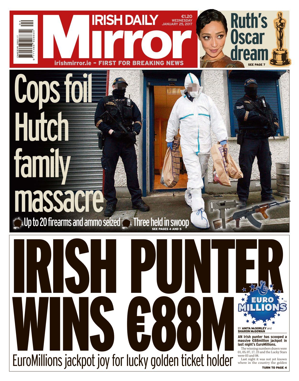 Irish Daily Mirror - 2017-01-25