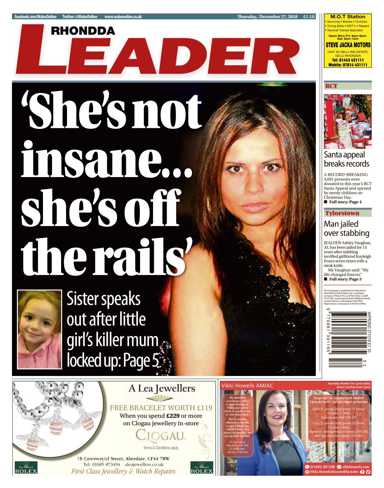 Rhondda Leader - 2018-12-27