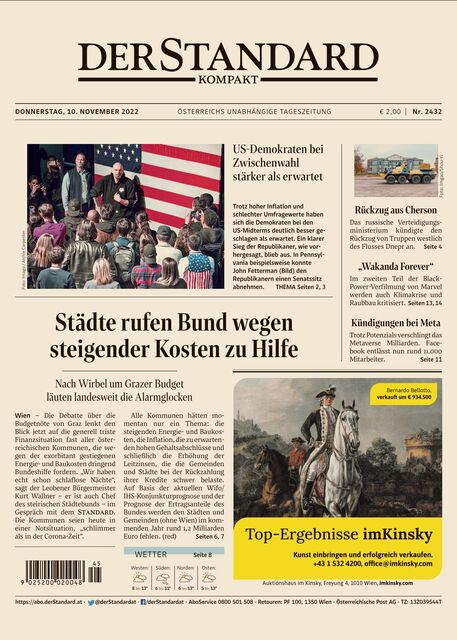 DER STANDARD Kompakt - 2022-11-10