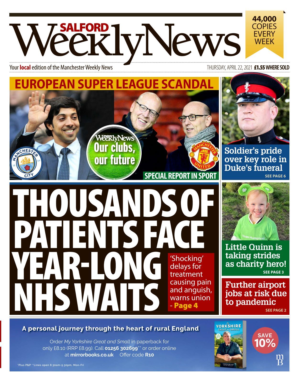 Manchester Weekly News Salford - 2021-04-22