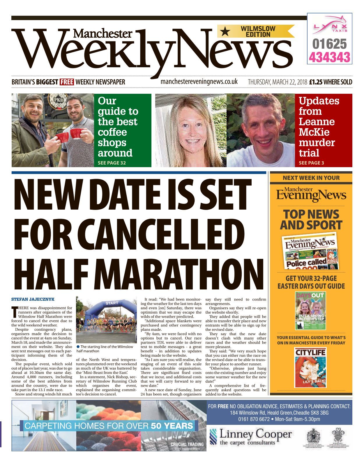 Manchester Weekly News Wilmslow - 2018-03-22