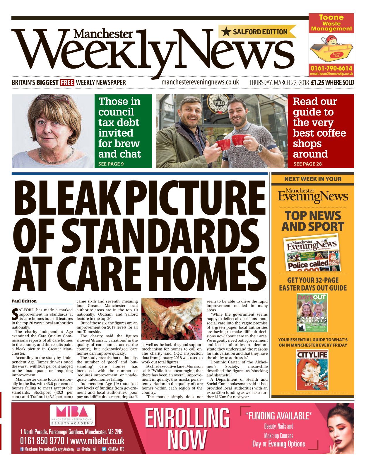 Manchester Weekly News Salford - 2018-03-22
