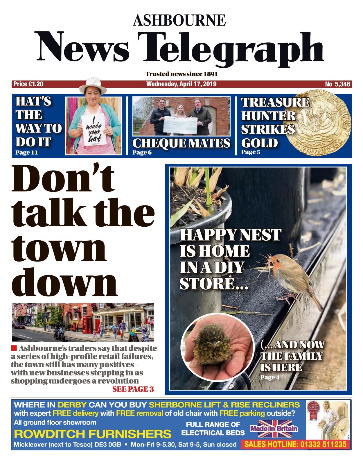 Ashbourne News Telegraph - 2019-04-17