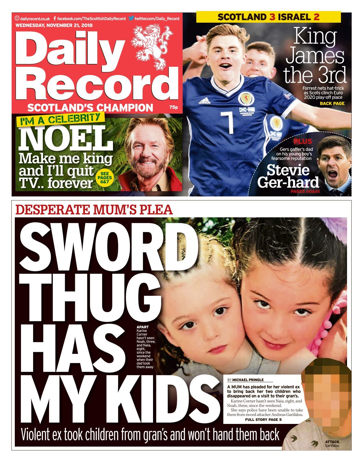 Daily Record - 2018-11-21