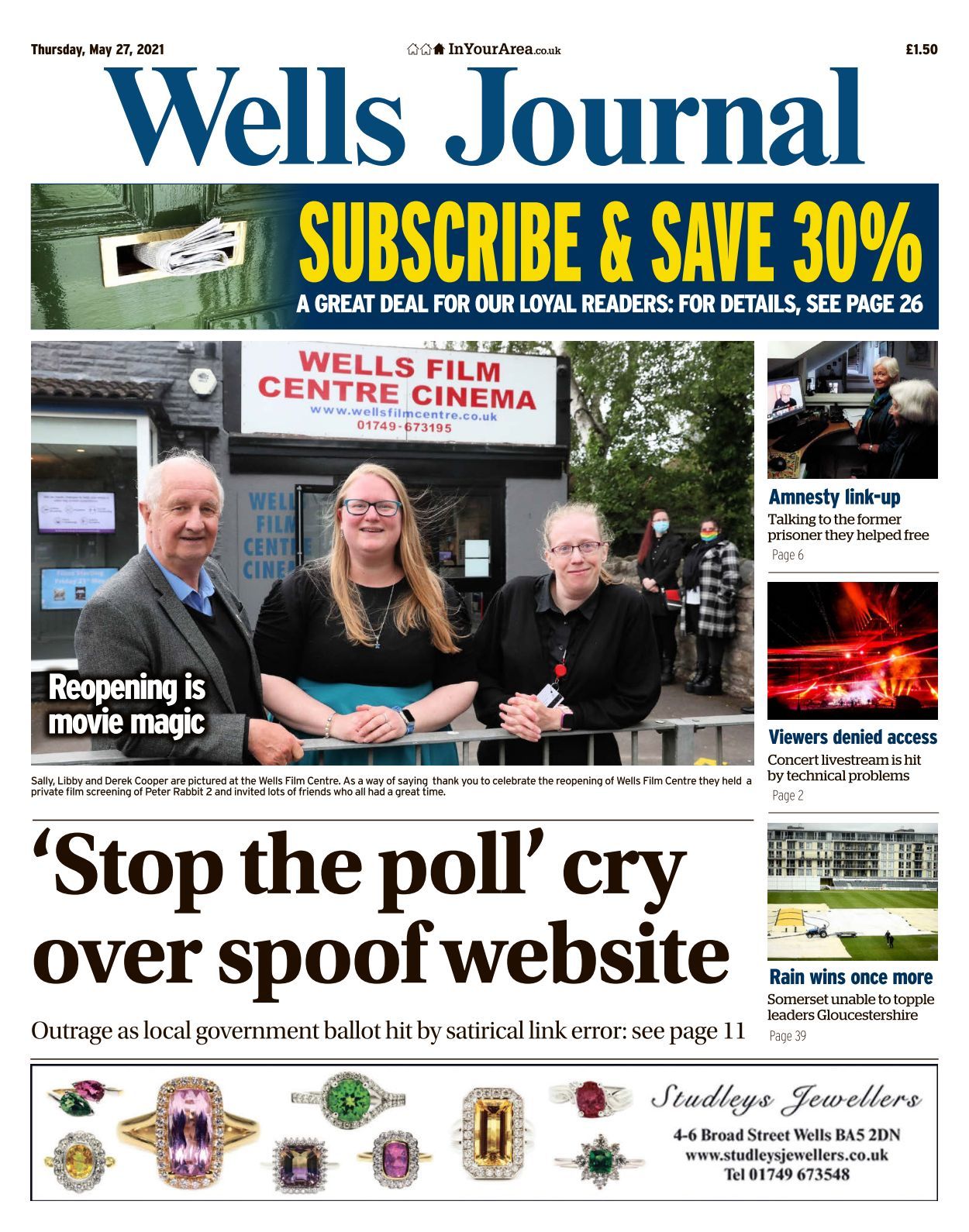 Wells Journal - 2021-05-27
