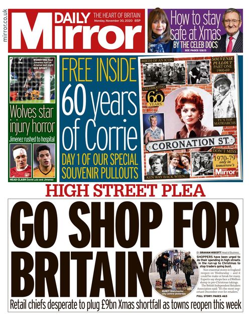 Daily Mirror - 2020-11-30