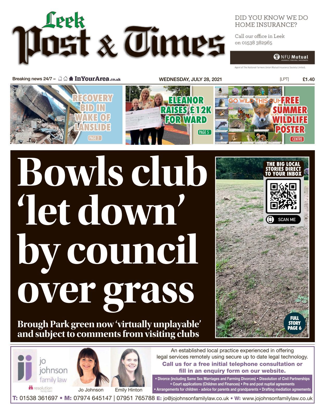 Leek Post And Times - 2021-07-28