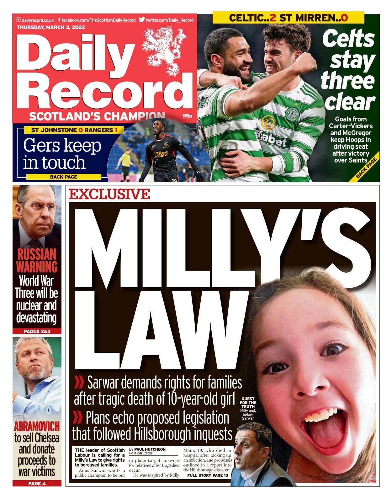 Daily Record - 2022-03-03