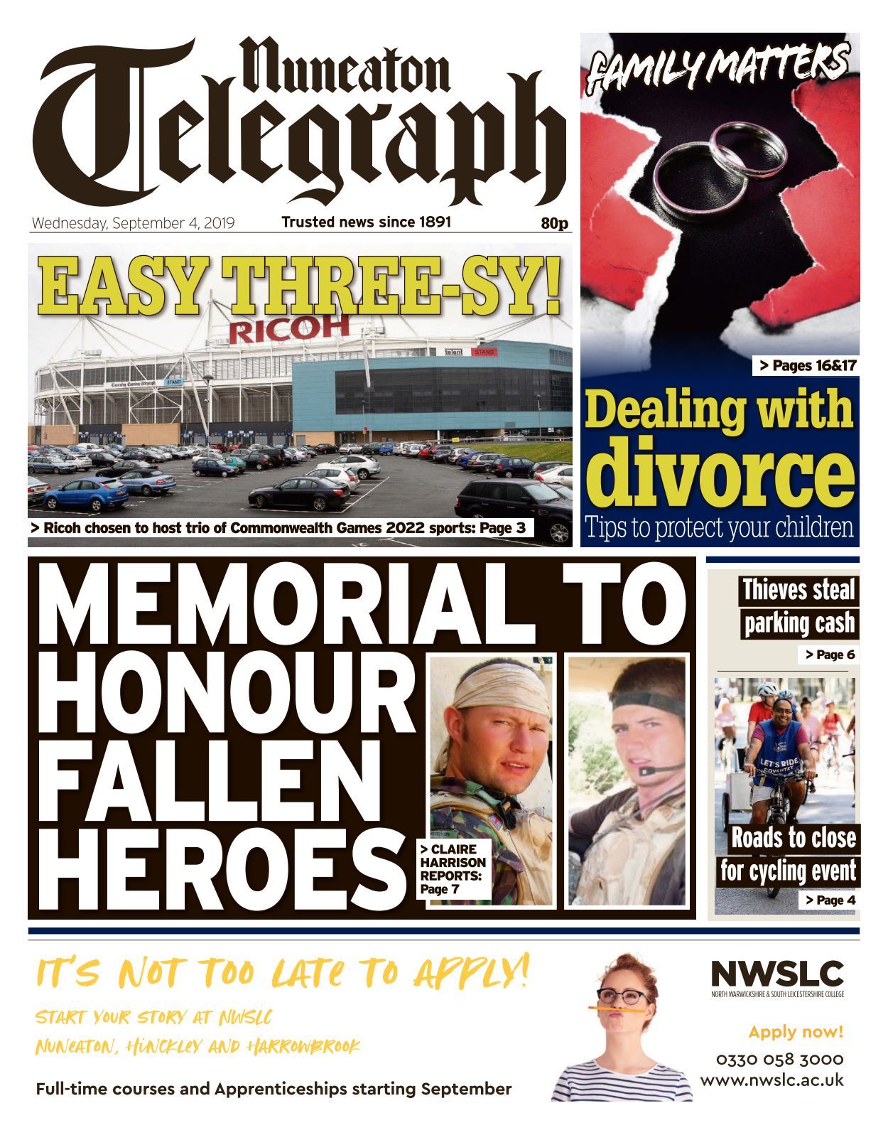 Nuneaton Telegraph - 2019-09-04