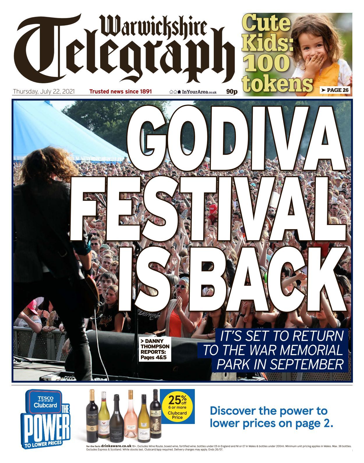 Warwickshire Telegraph - 2021-07-22