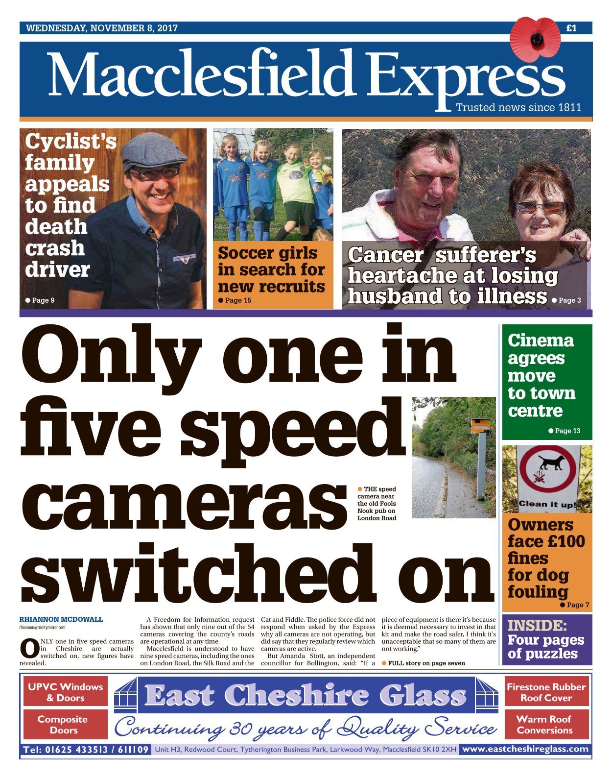 Macclesfield Express - 2017-11-08