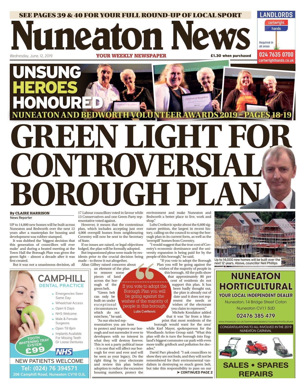 Nuneaton News - 2019-06-12