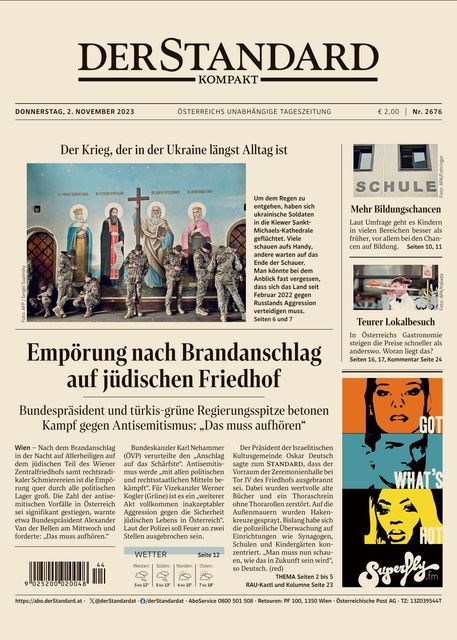 DER STANDARD Kompakt - 2023-11-02