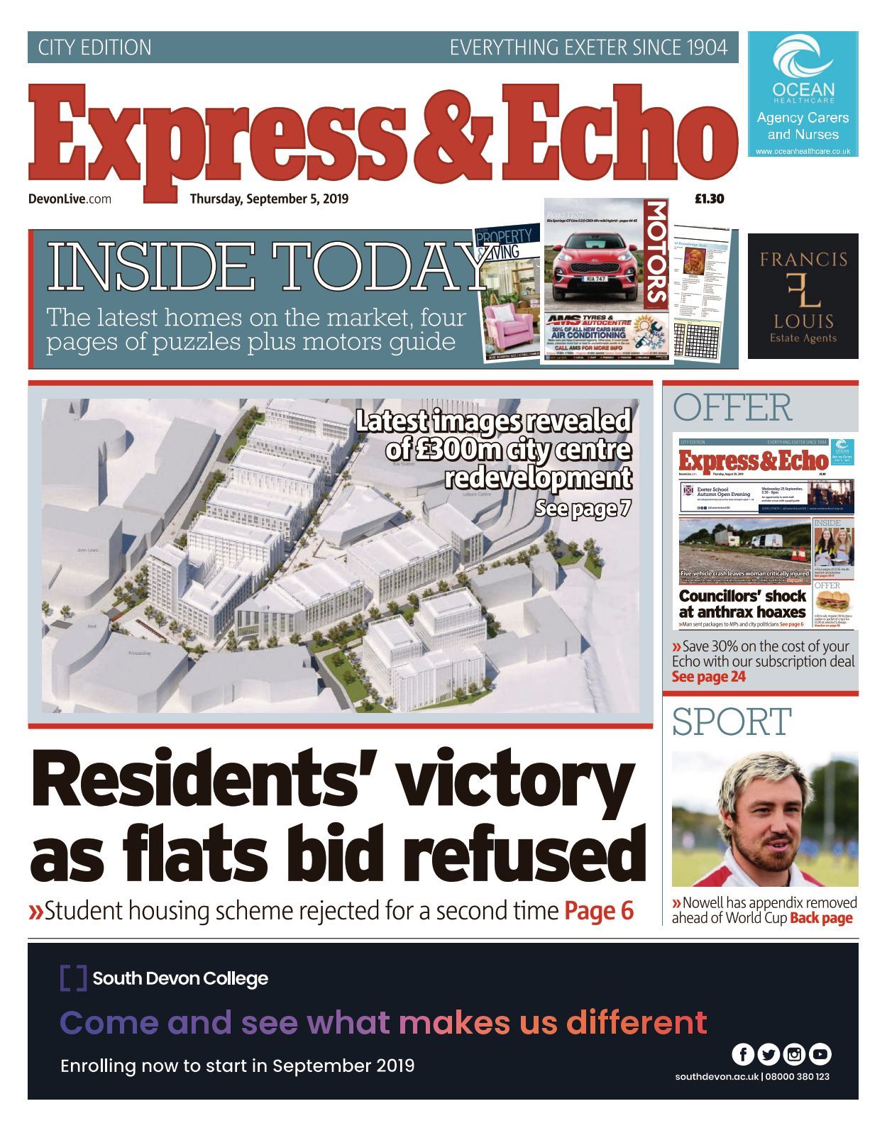 Exeter Express And Echo - 2019-09-05