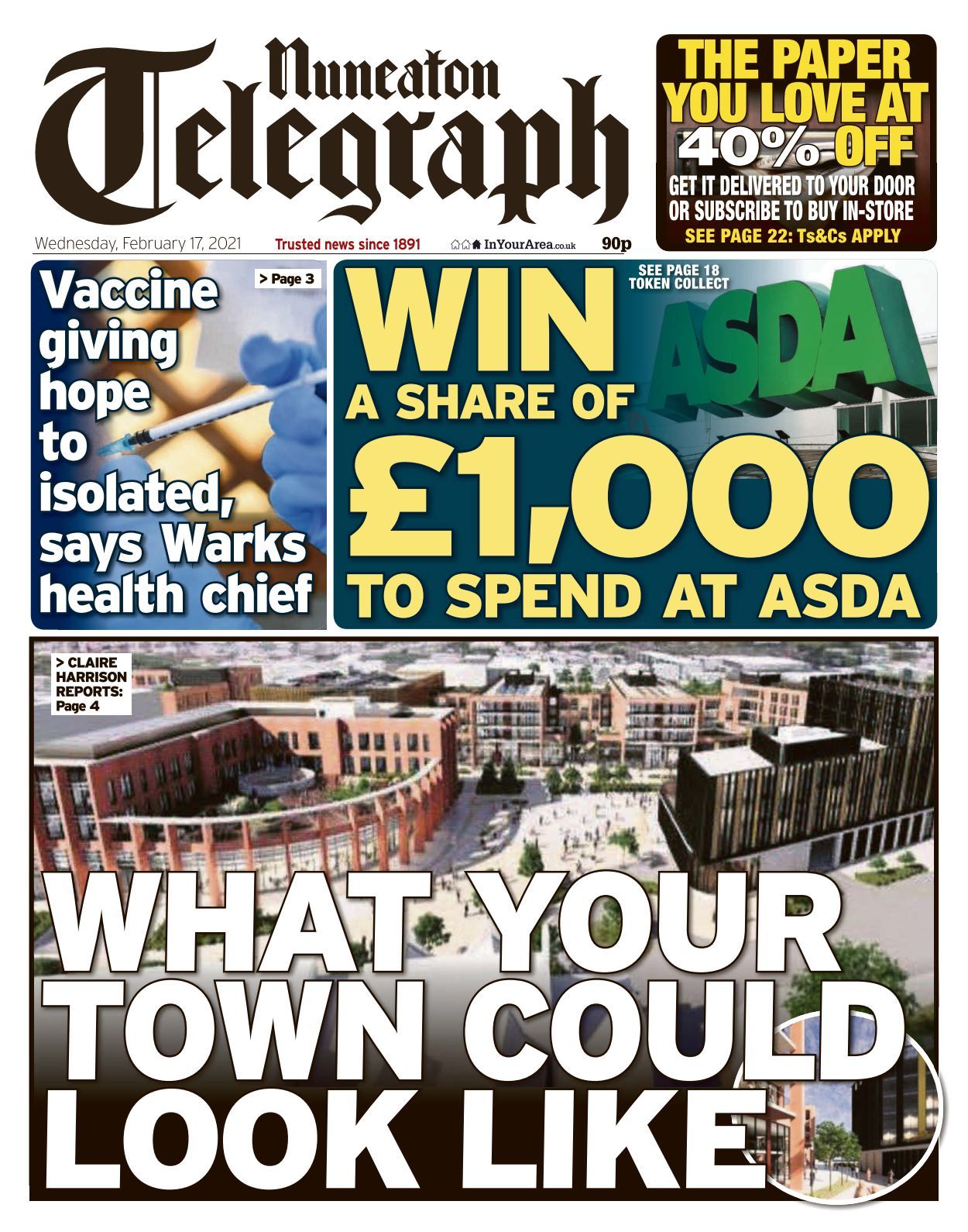 Nuneaton Telegraph - 2021-02-17