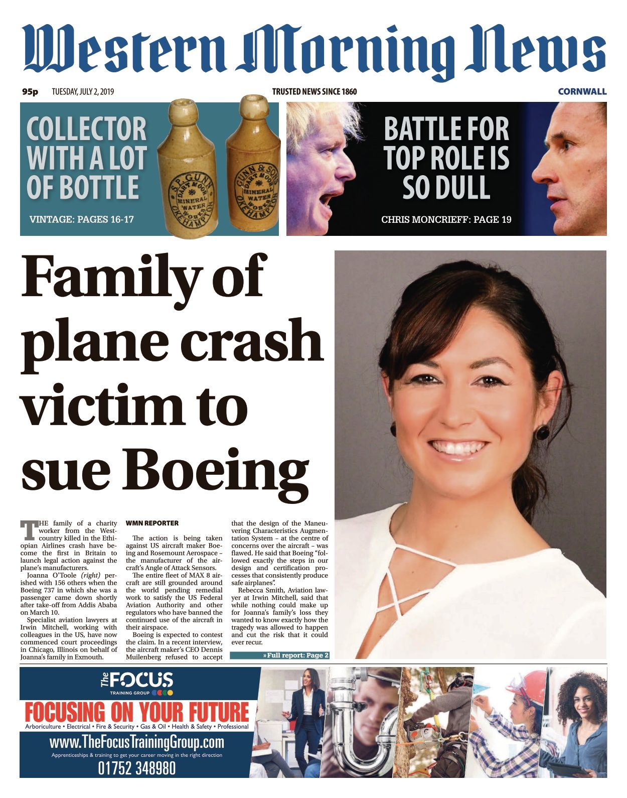 Western Morning News Cornwall - 2019-07-02