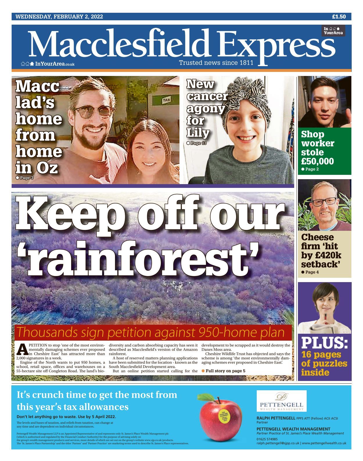 Macclesfield Express - 2022-02-02