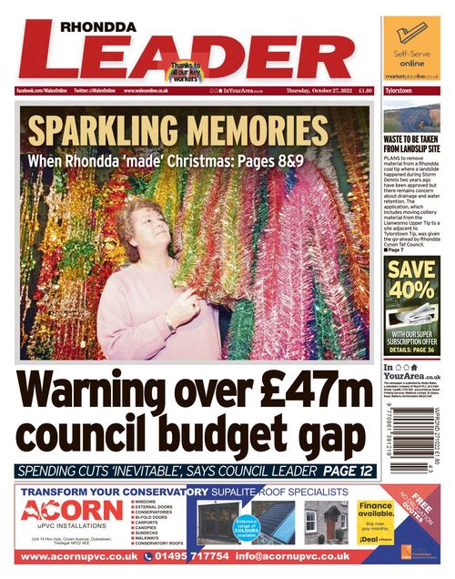 Rhondda Leader - 2022-10-27
