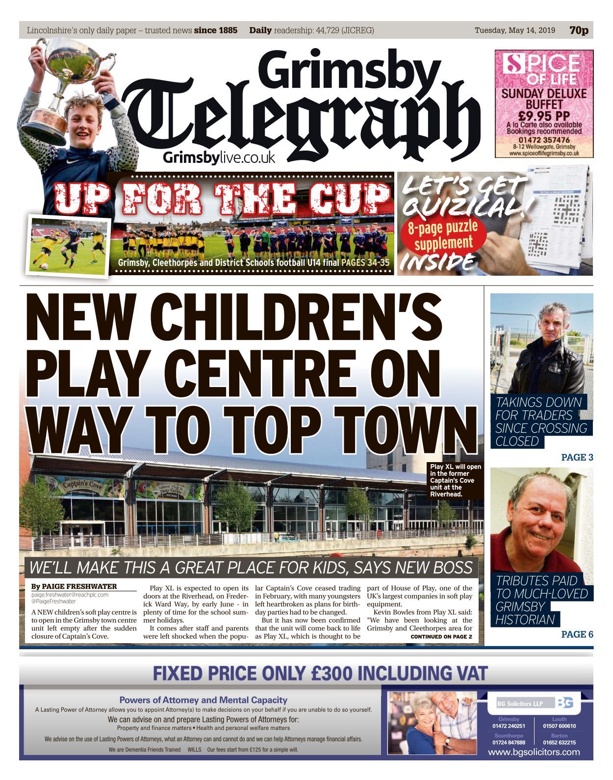Grimsby Telegraph - 2019-05-14