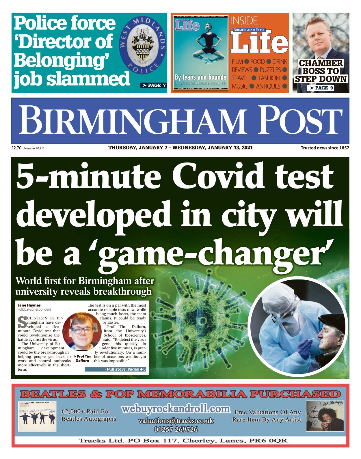 Birmingham Post - 2021-01-07