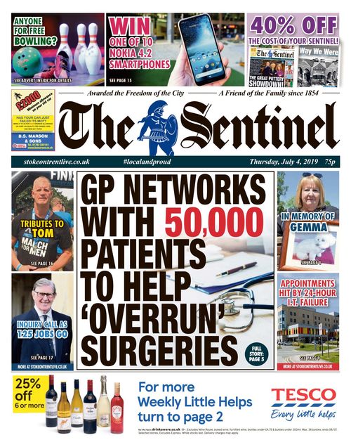 Stoke Sentinel - 2019-07-04