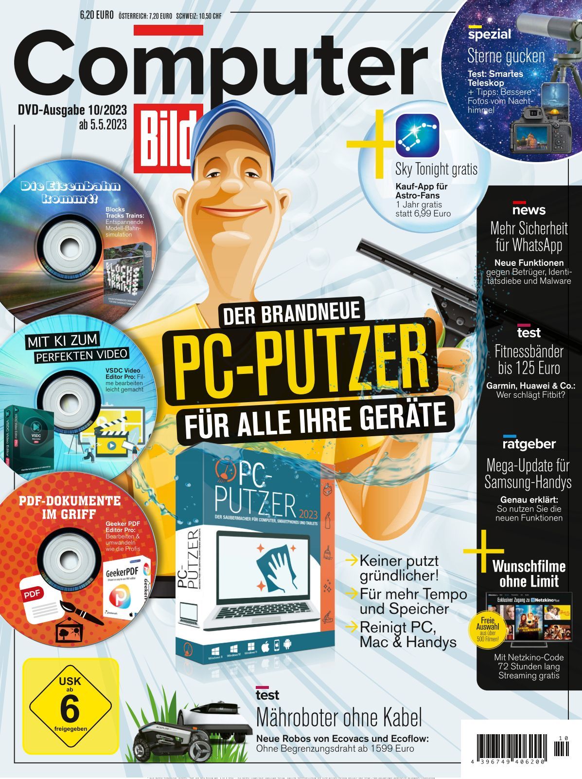 Computer BILD DVD - Ausgabe 10/2023